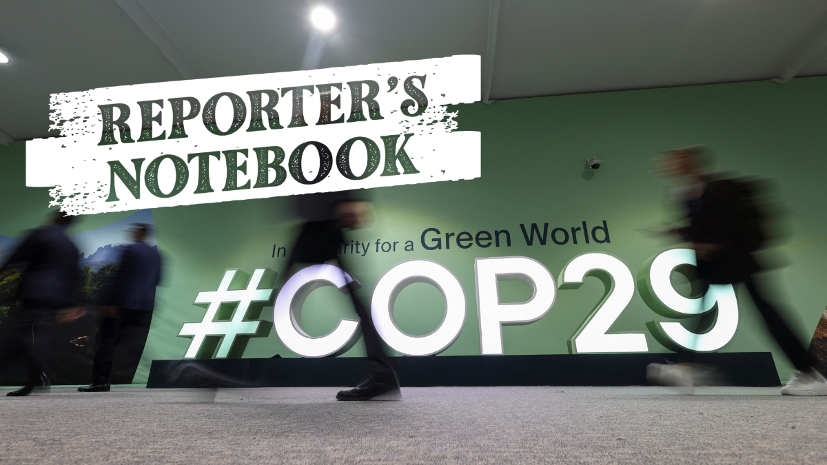 Reporter's Notebook: Following Trump's climate shadow at COP29 | Context by TRF
